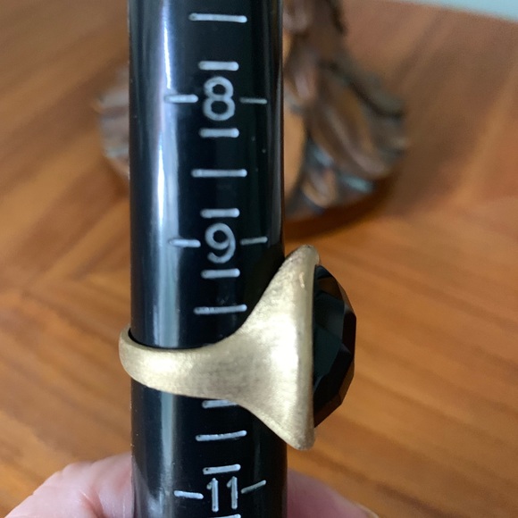 Technibond | Jewelry | Technibond Black And Gold Large Ring Size | Poshmark